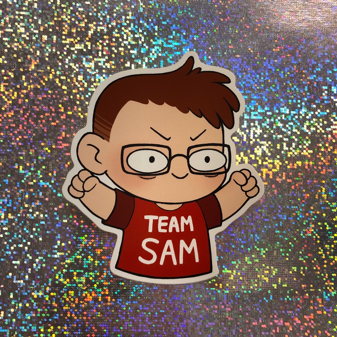 Team Sam Vinyl Sticker - Pick Your Side! - Etsy