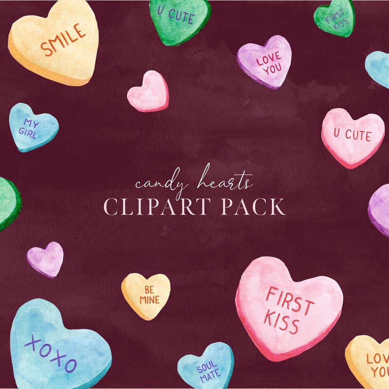 Conversation Hearts - Etsy