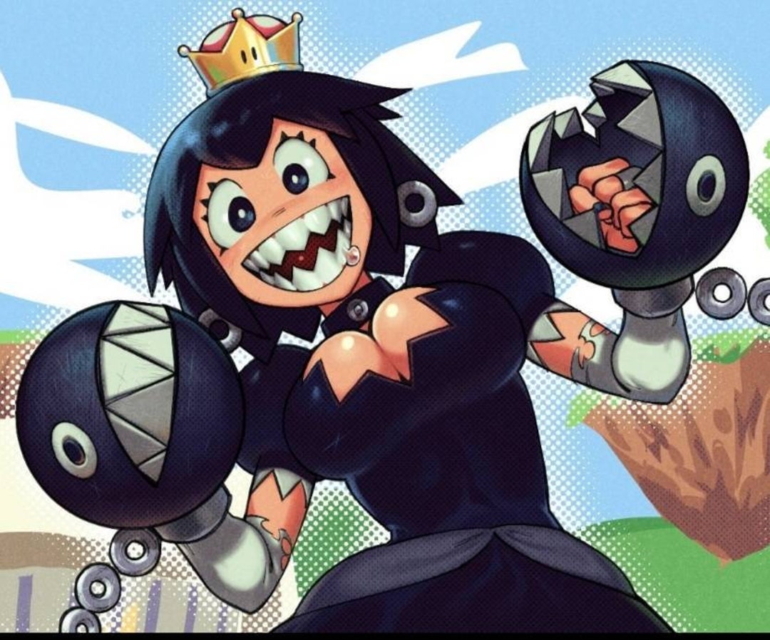 Super Mario Chain Chomp Weapon Custom Commission - Etsy