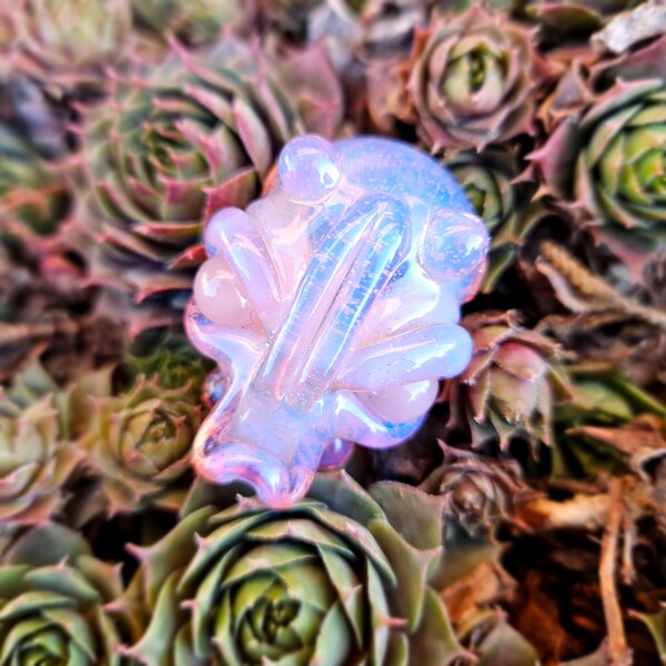 Handblown Glass Alien Pendant - Etsy