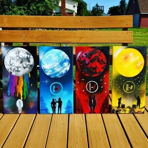 Twenty One Pilots Canvas Set Full Set or Individual Available - Etsy