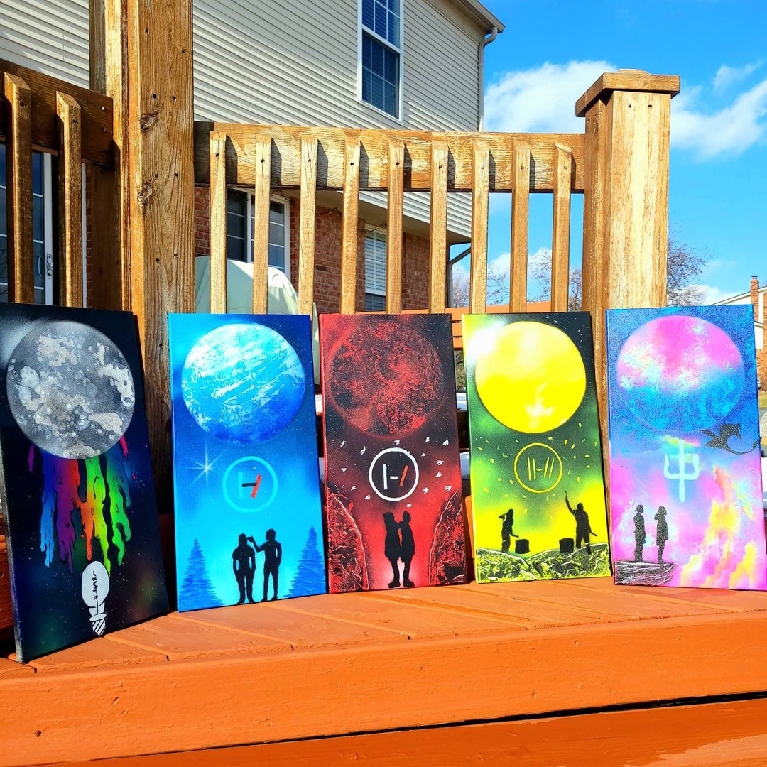 Twenty One Pilots Canvas Set Full Set or Individual Available - Etsy