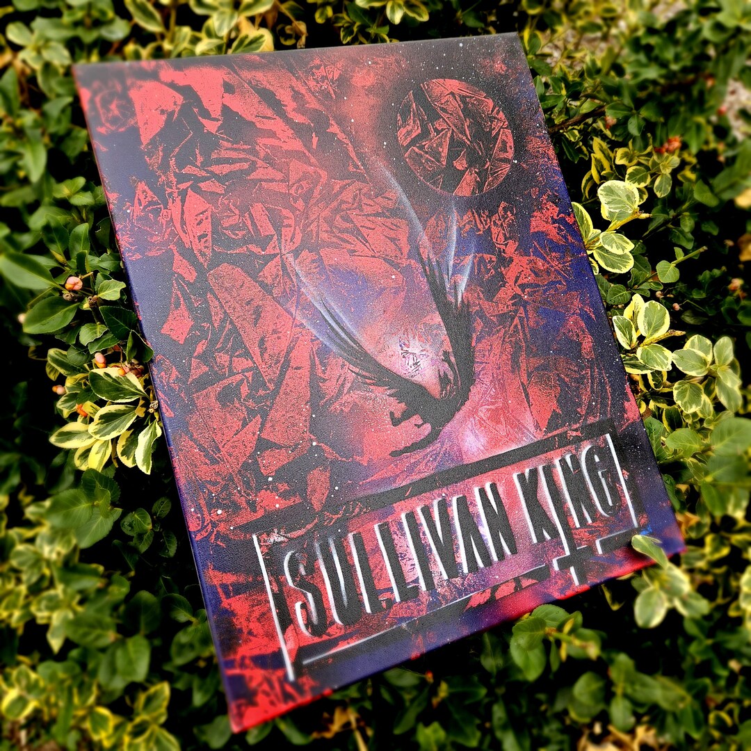 Sullivan King Original Canvas Painting Blacklight Reactive EDM Festival ...