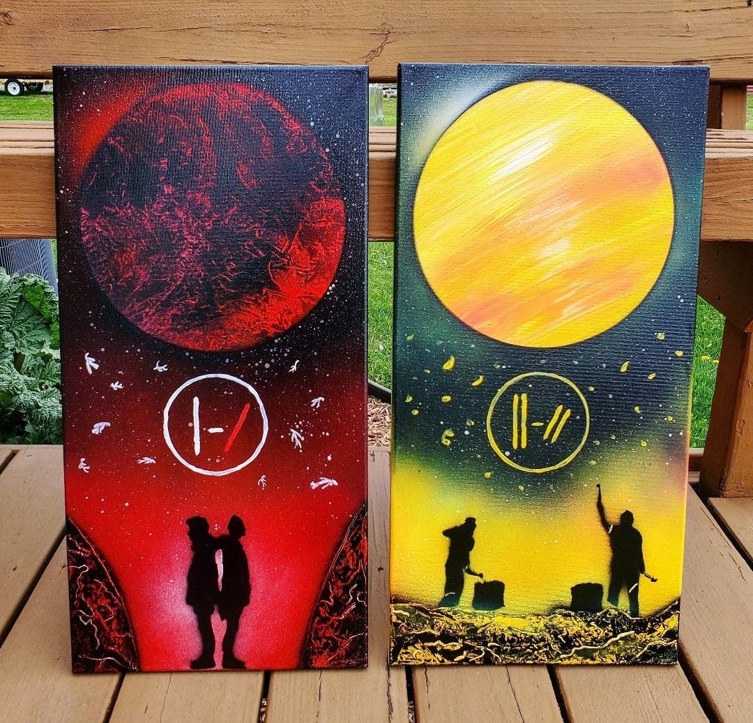 Twenty One Pilots Canvas Set Full Set or Individual Available - Etsy