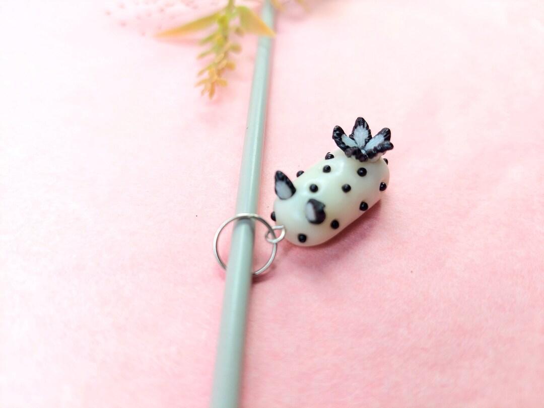 Sea Bunny Slug Stitch Marker, Progress Keeper, Jorunna Parva Sea Slug ...