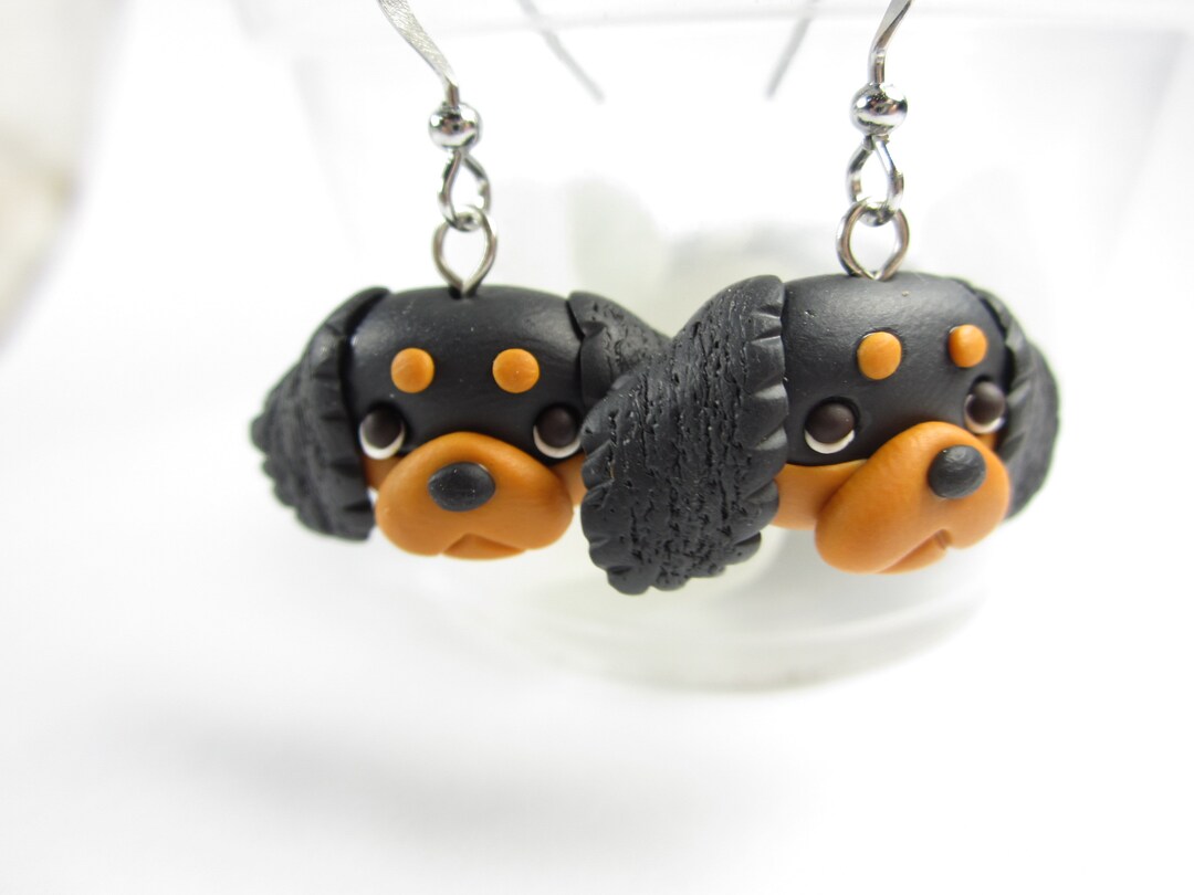 Cavalier King Charles Spaniel Earrings, Spaniel Gifts, Spaniel Jewelry ...