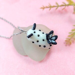 Sea Slug Necklace Sea Bunny Nudibranch Jewelry Jorunna Parva Cute ...