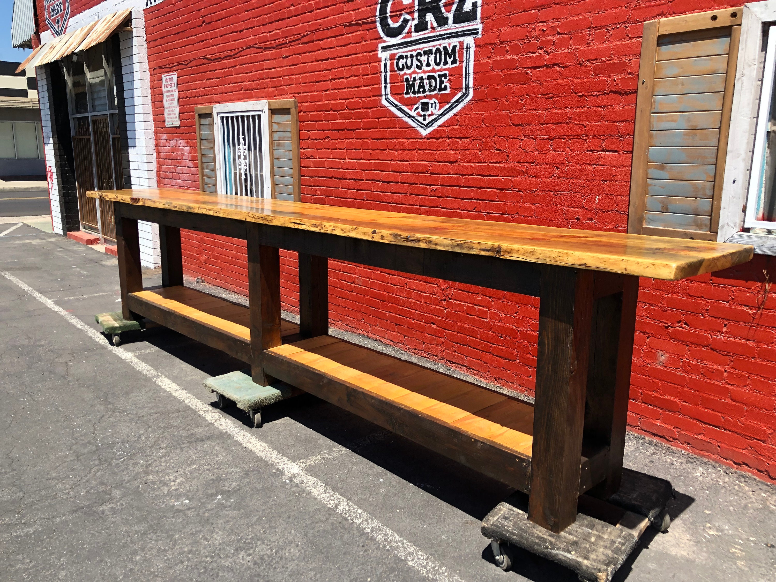 Live Edge Kitchen Island - Etsy
