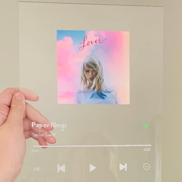 Glass Album Cover - Etsy