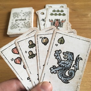Prshak: Deck of Cards – Medieval Inspiration - Etsy