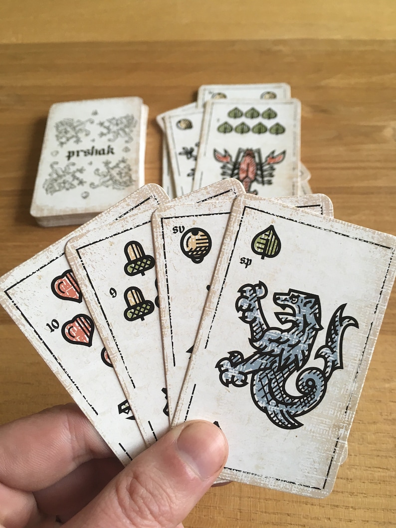 Prshak: Deck of Cards – Medieval Inspiration - Etsy