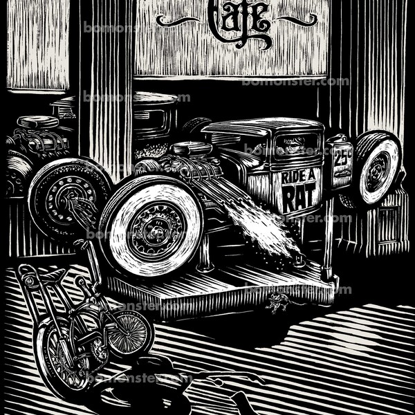 Rat Rod - Etsy