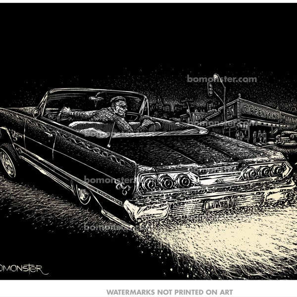 Lowrider Art - Etsy