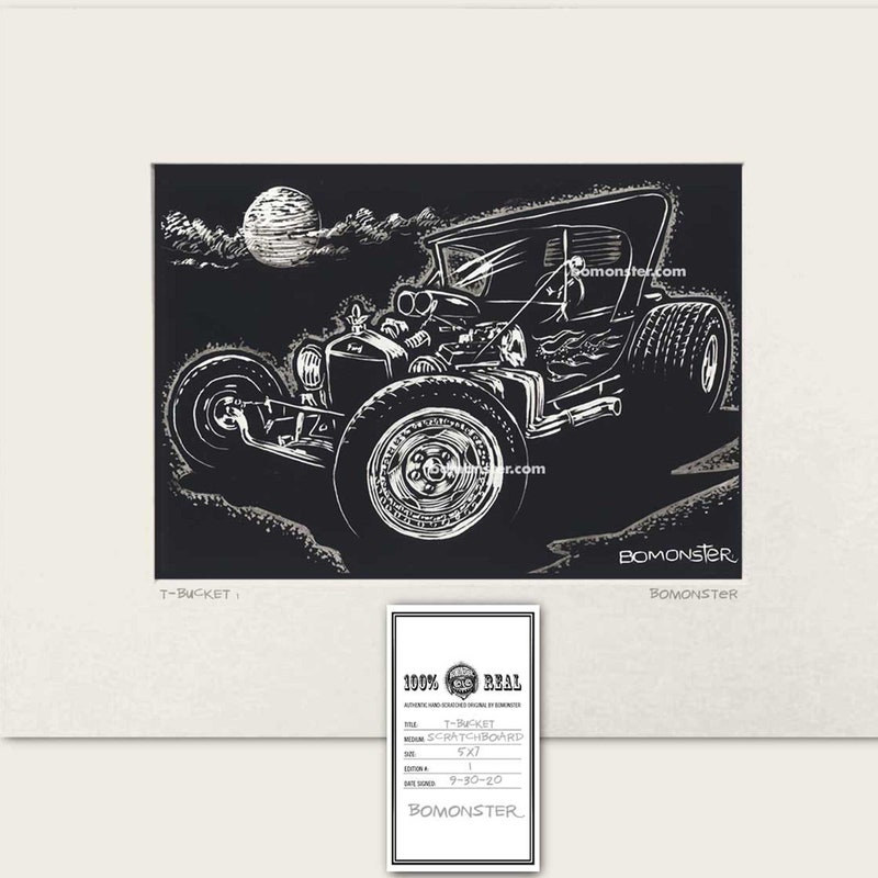 Scratchboard Art - Etsy