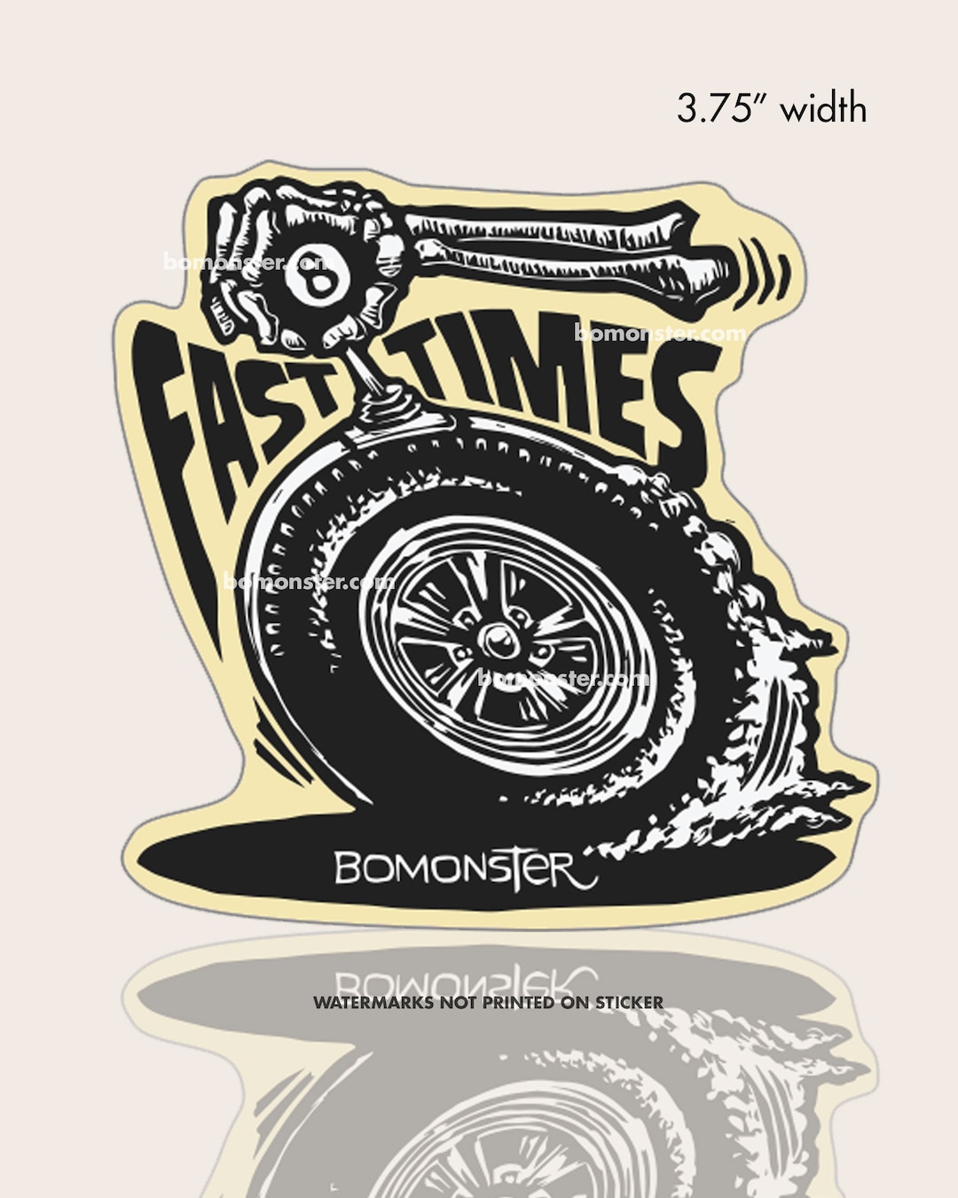 Drag Racing Sticker "fast Times" - Etsy