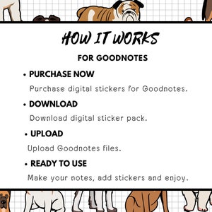Dog Goodnotes Stickers | Dog Digital Stickers | Dog Planner Stickers ...