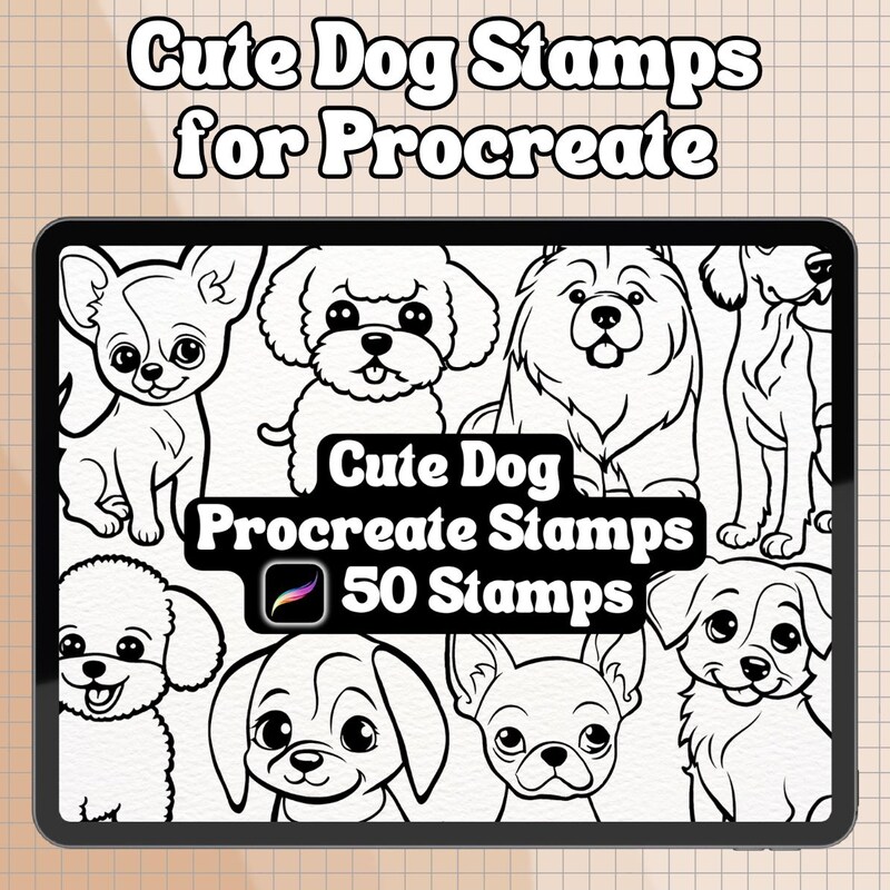 Dog Stamp - Etsy