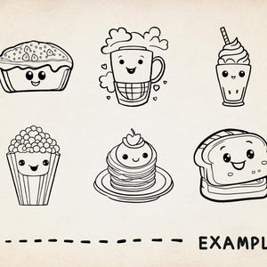 Food and Snacks Svg Bundle, Food Svg, Snacks Svg, Food Vector Files ...