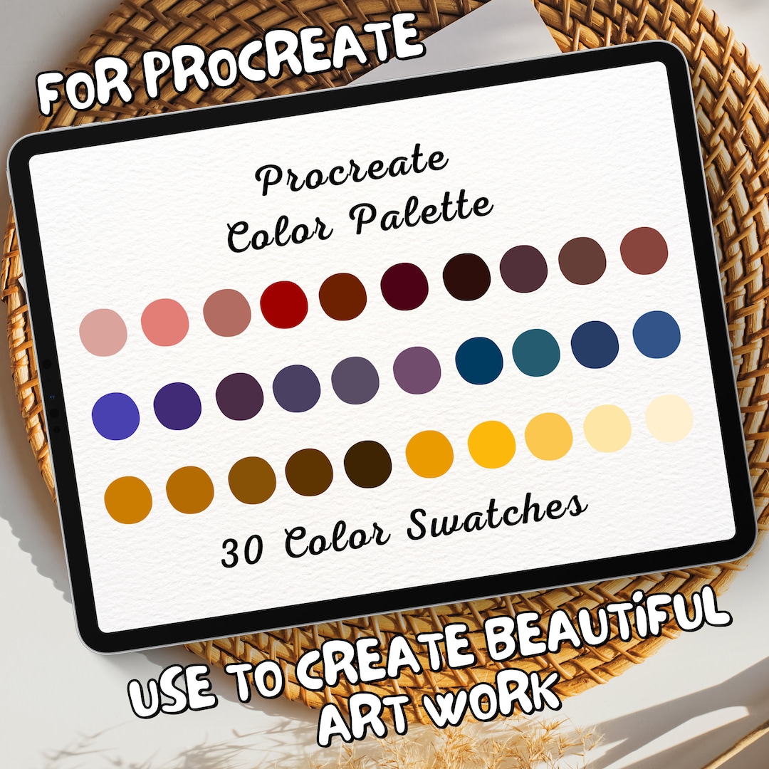 Procreate Color Palette Procreate Palette Procreate Swatches Procreate ...