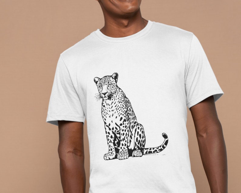 Leopard Clipart Bundle PNG, Safari Animal Graphics, Wild Cat Digital ...