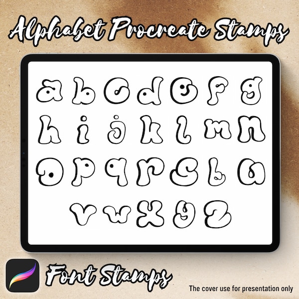 Cursive Alphabet Stamps - Etsy