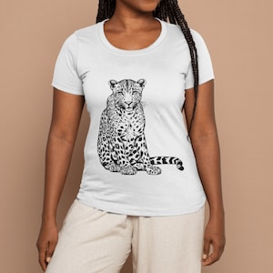 Leopard Clipart Bundle PNG, Safari Animal Graphics, Wild Cat Digital ...
