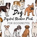 Dog Goodnotes Stickers | Dog Digital Stickers | Dog Planner Stickers ...