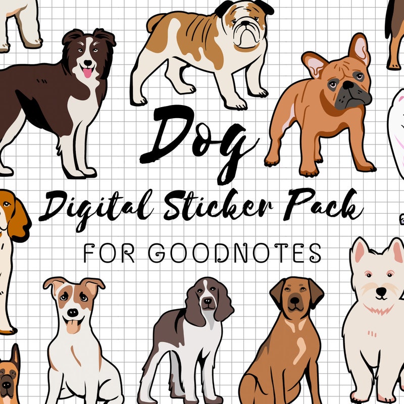 Dog Sticker - Etsy