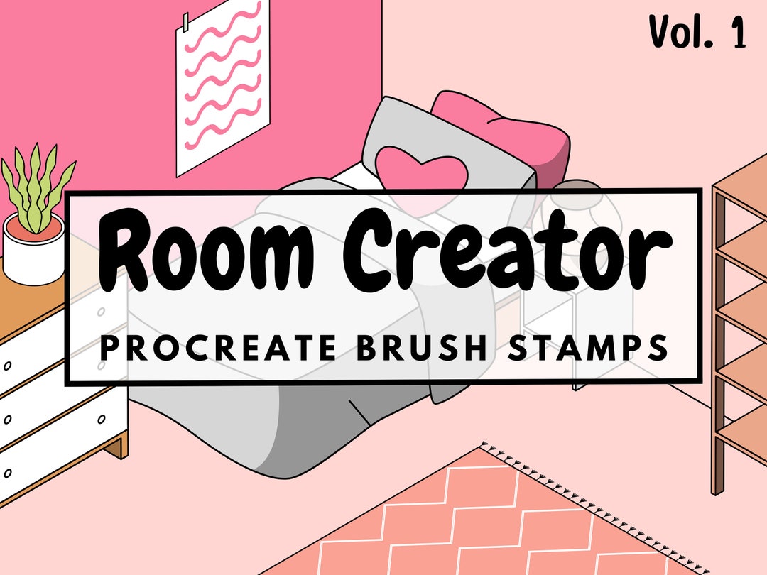 Room Creator Brush Stamps | Procreate Room Creator Brush Stamps | Room ...