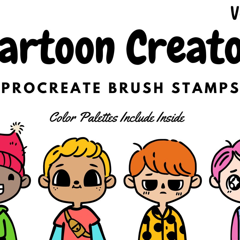 Cartoon Character Creator - Etsy