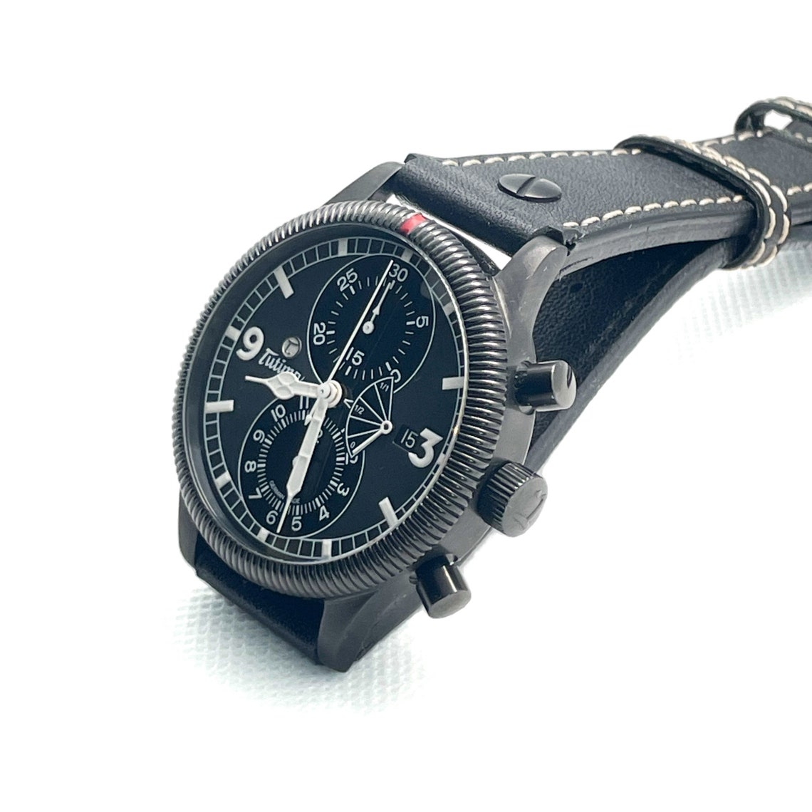 Tutima Mens Limited Grand Classic All Black PVD 781-41 GMT - Etsy