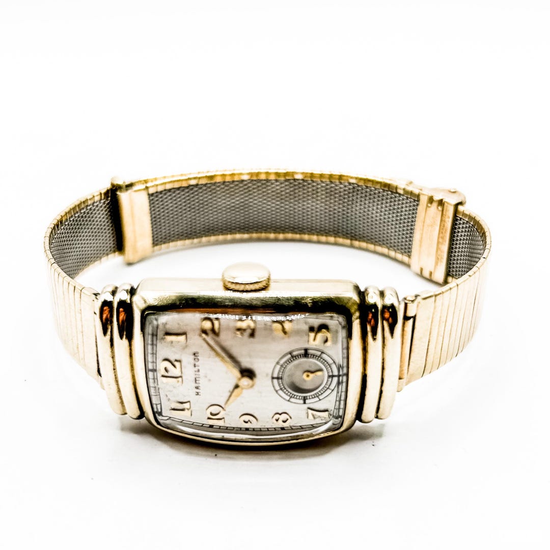 Estate Hamilton Emerson Watch Gold Filled - Etsy