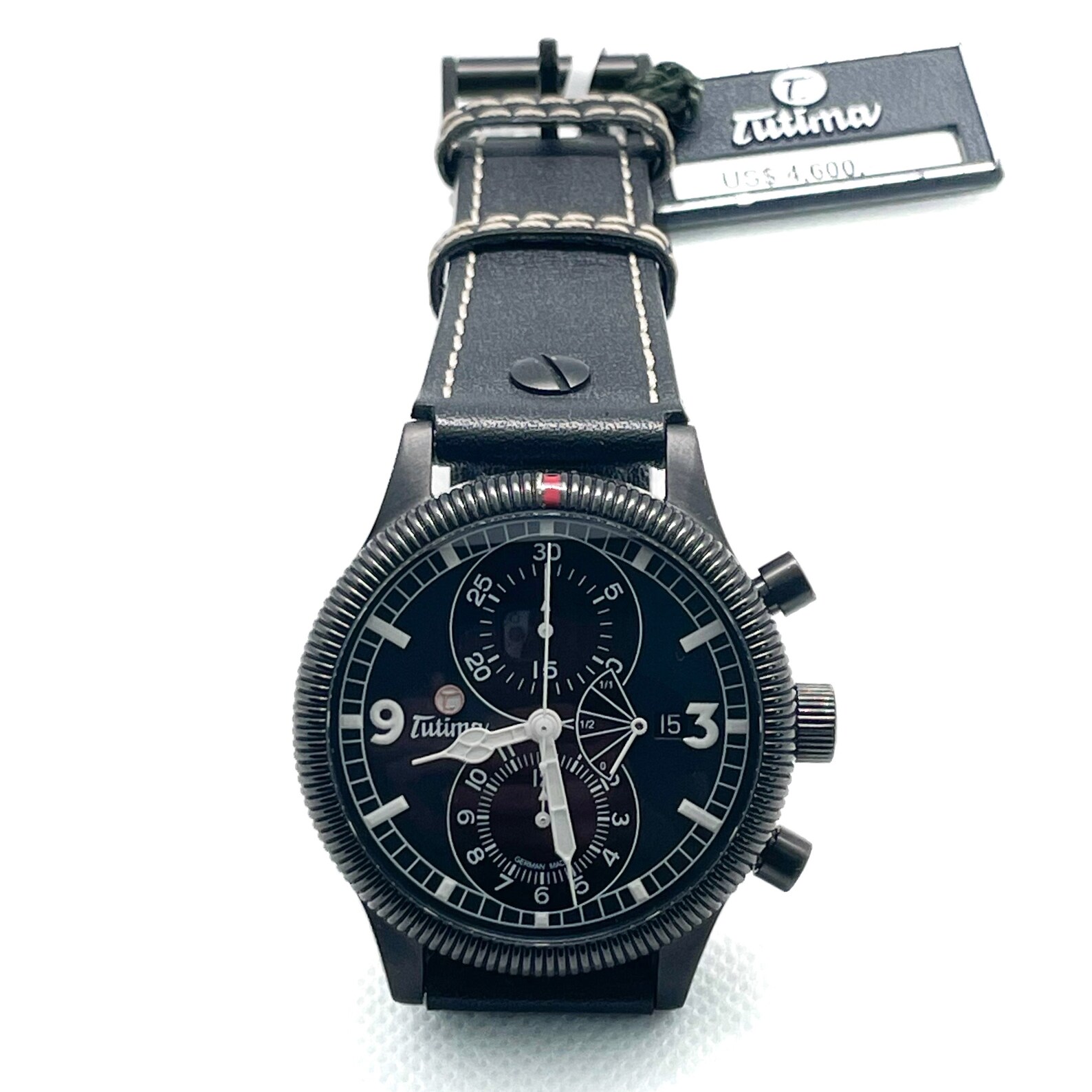 Tutima Mens Limited Grand Classic All Black PVD 781-41 GMT - Etsy