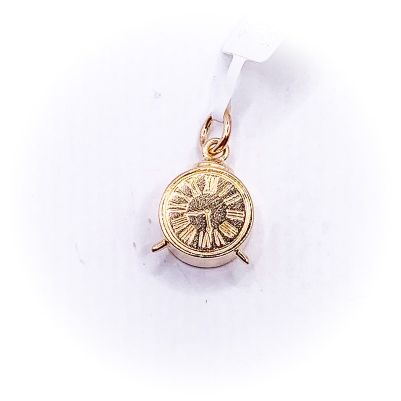 Clock Charm - Etsy