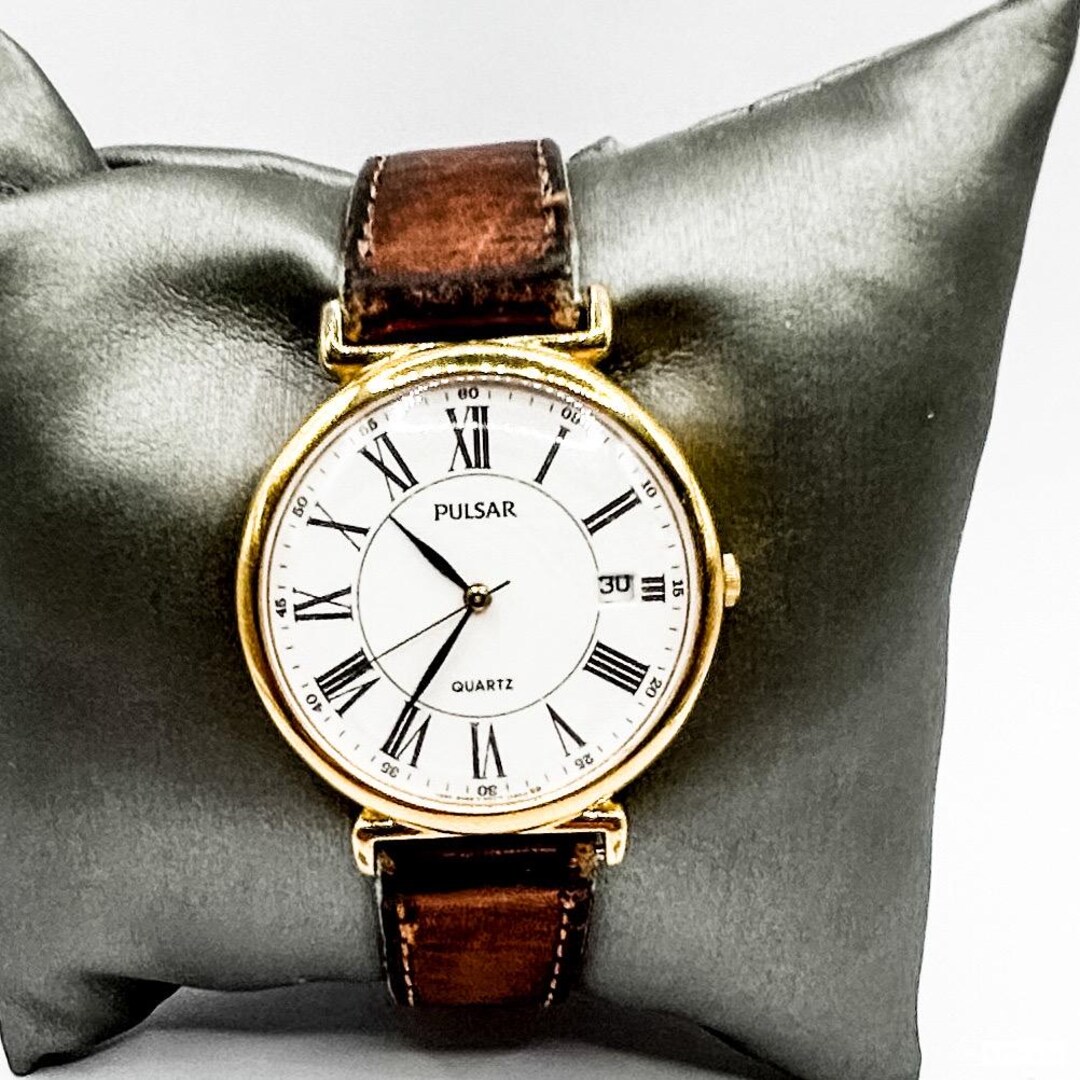 Estate Pulsar Unisex Watch Gold Tone - Etsy