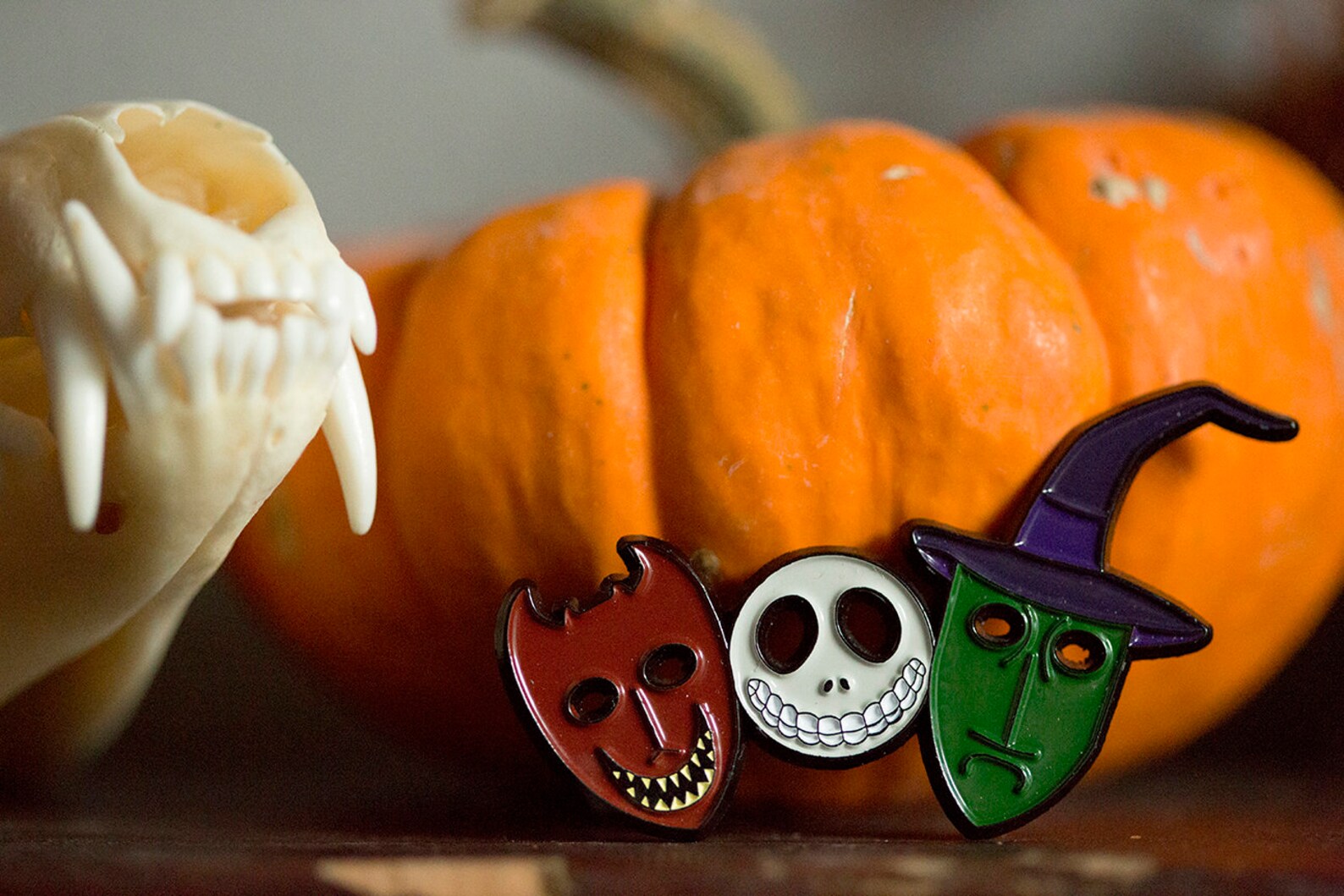Trick or Treaters Soft Enamel Pin | Push Back Pin | Nightmare Before ...