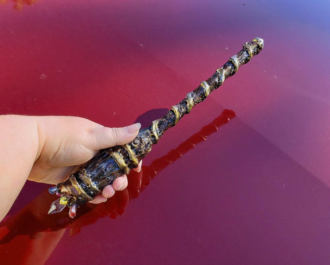 Light up LED Magic Wand With Switch changeable AA Battery and - Etsy
