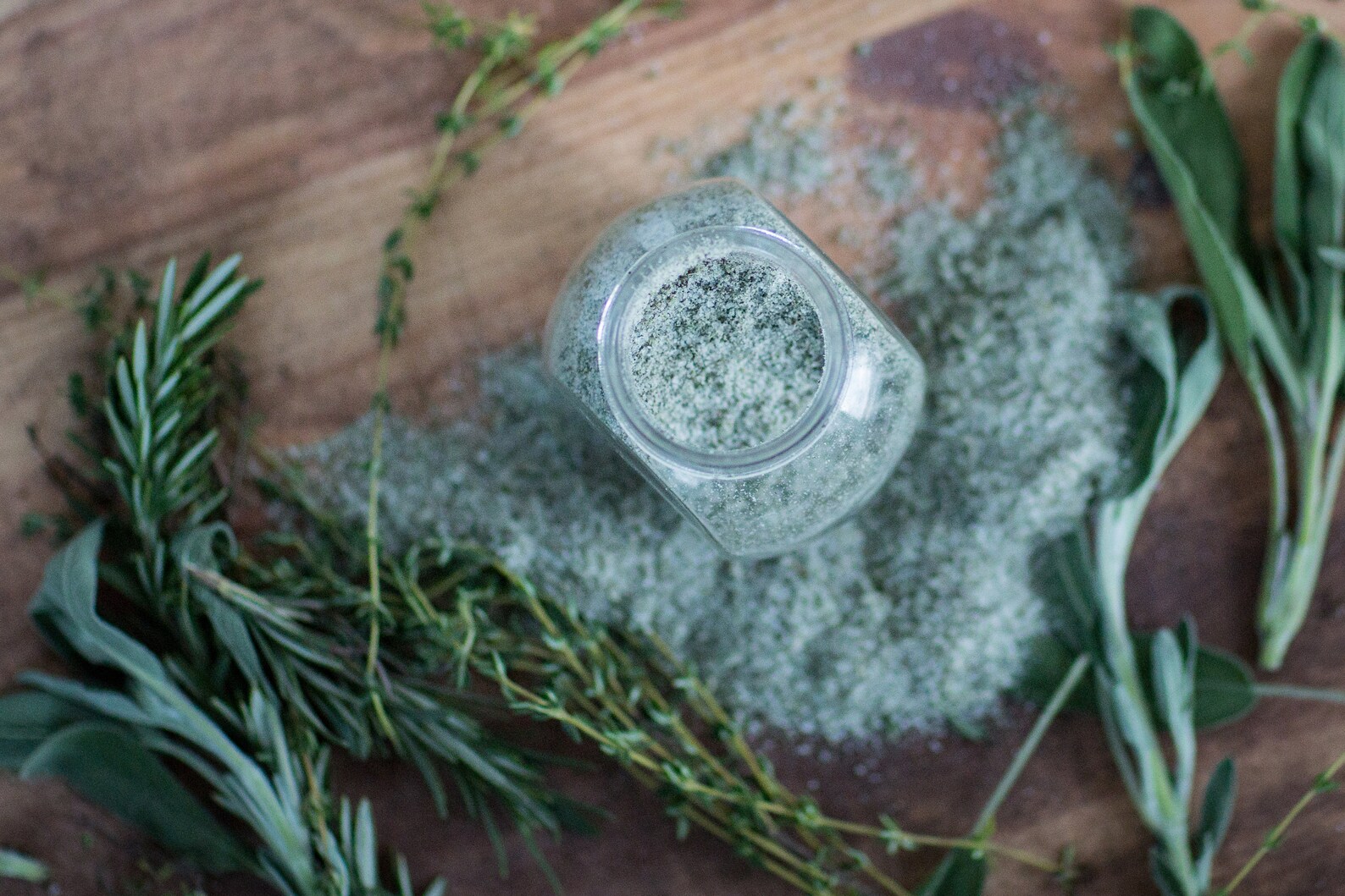 Mixed Herbs Salt, Herb Salt, Artisan Salt, Gourmet Salt, Mediterranean ...