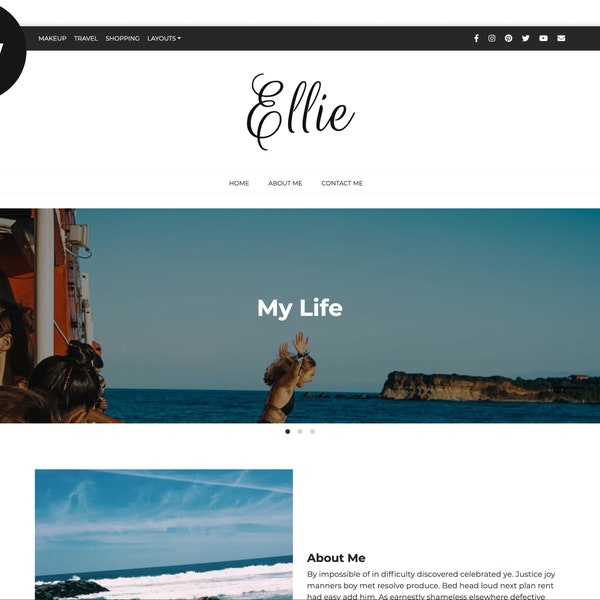 Blog Theme - Etsy