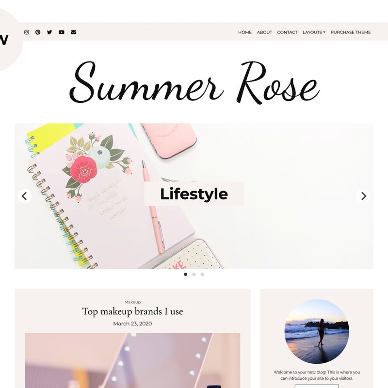 Blog Theme - Etsy