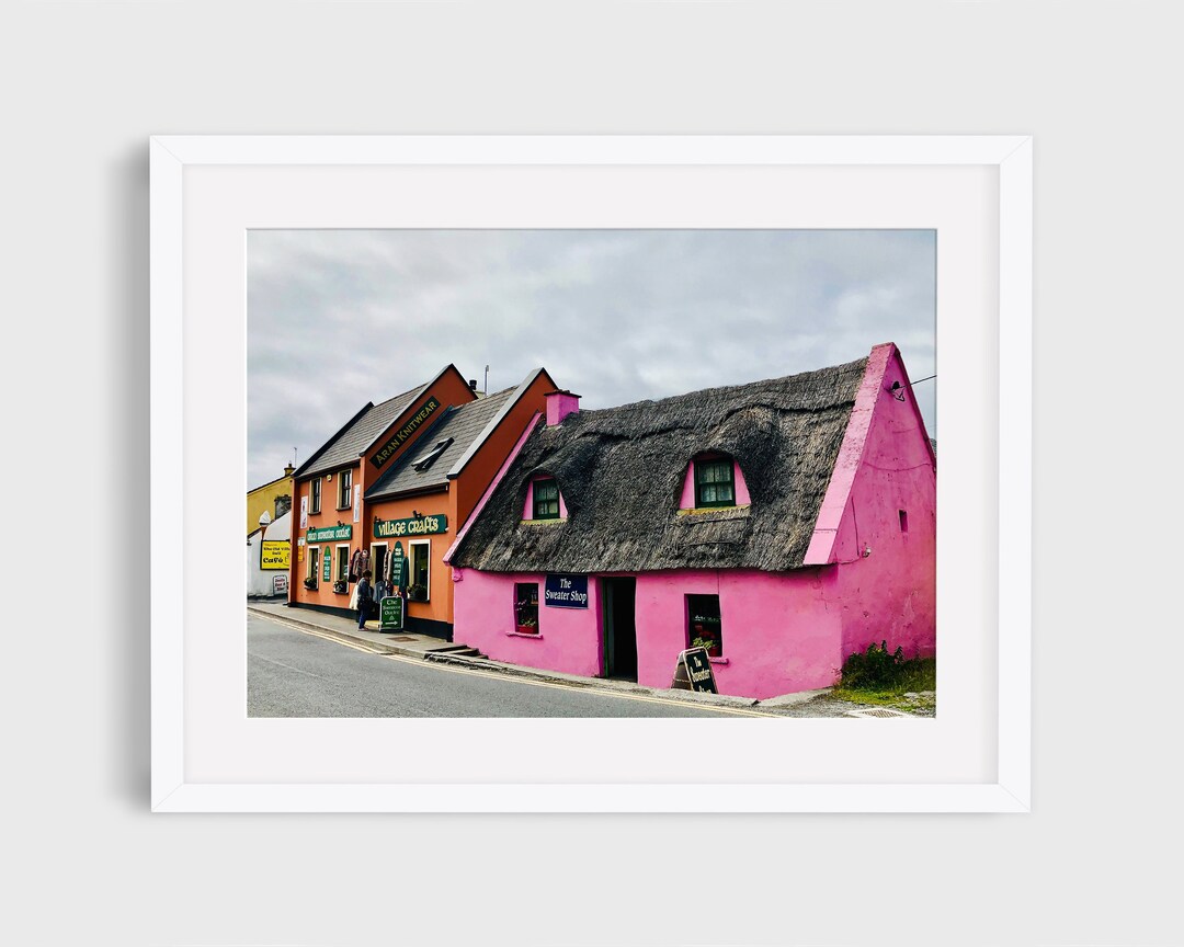 Ireland Wall Art, Irish Photo Print, Doolin Sweater Shop, Irish Gift ...