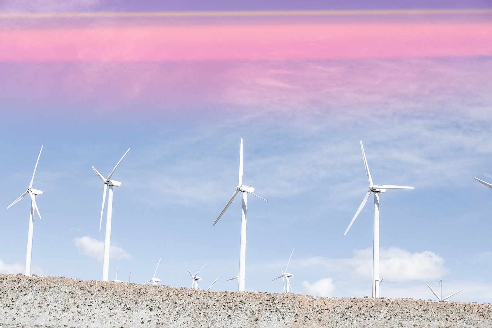 Palm Springs Print, Windmill Photo, Mid Century Modern Art, California ...