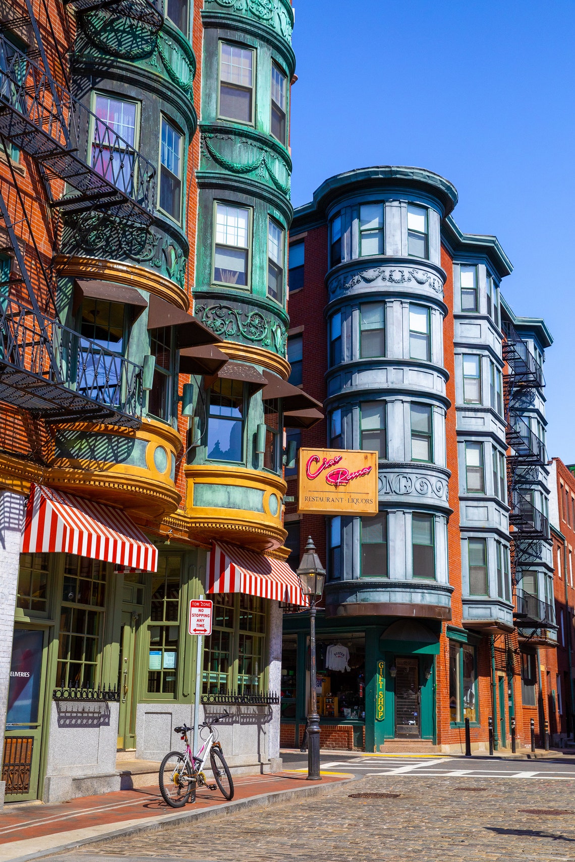 Boston Photography the North End Little Italy Acorn Street - Etsy