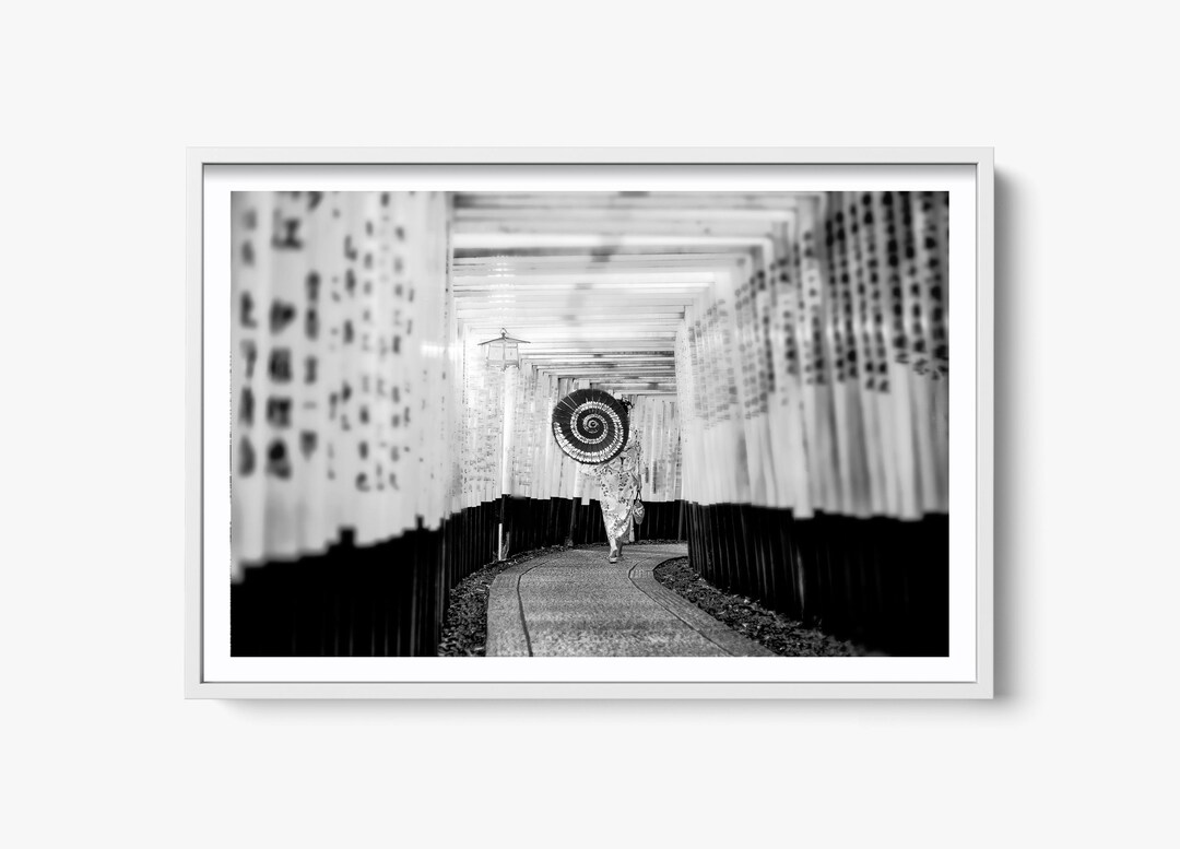 Fine Art Japanese Photography, Torri Gates Print, Color or Black and ...