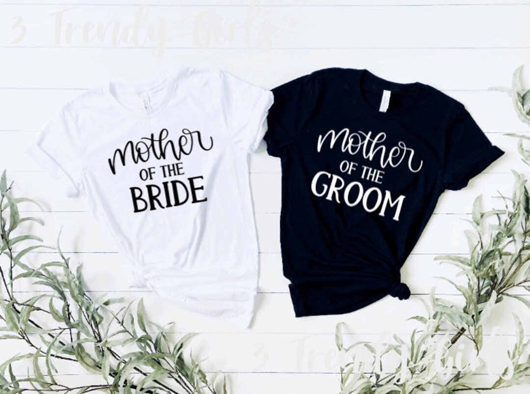 Mother of the Bride Shirt, Mother of the Groom Shirt, Bridal Party ...