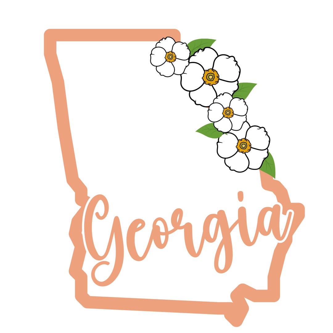 Georgia | Peach State | Peach State Png | Peach State Svg | Georgia Png ...