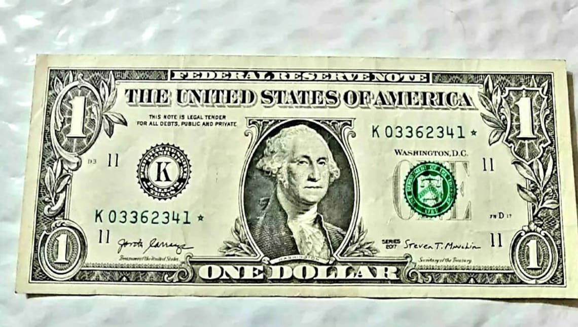 Extremely rare one dollar star note | Etsy
