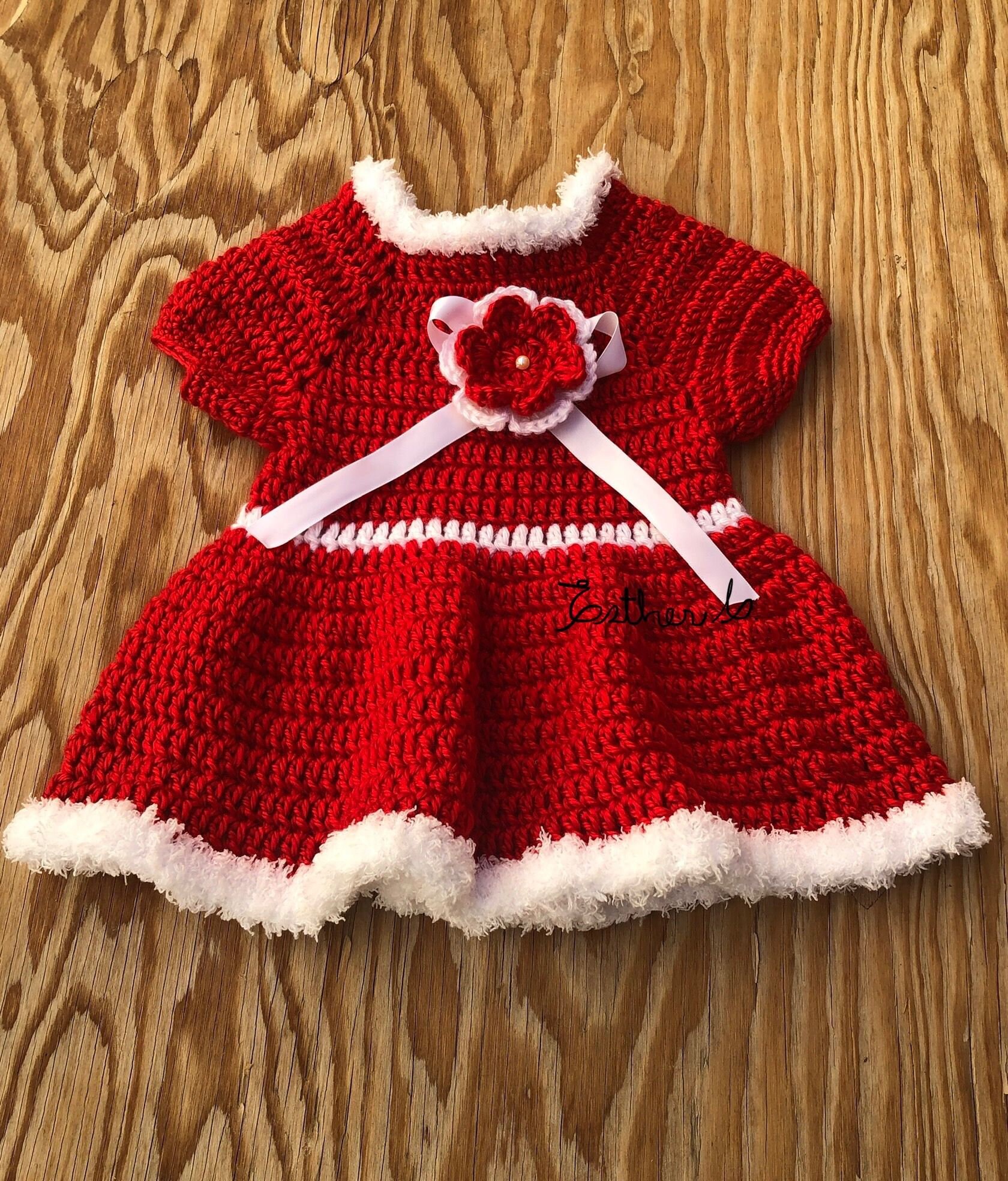 Christmas Baby Dress Pattern - Etsy