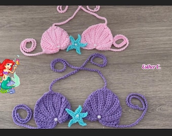 Crochet Mermaid Top Pattern - Etsy