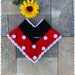 Minnie Mouse Inspired Poncho and Hat PATTERN ONLY PDF - Etsy